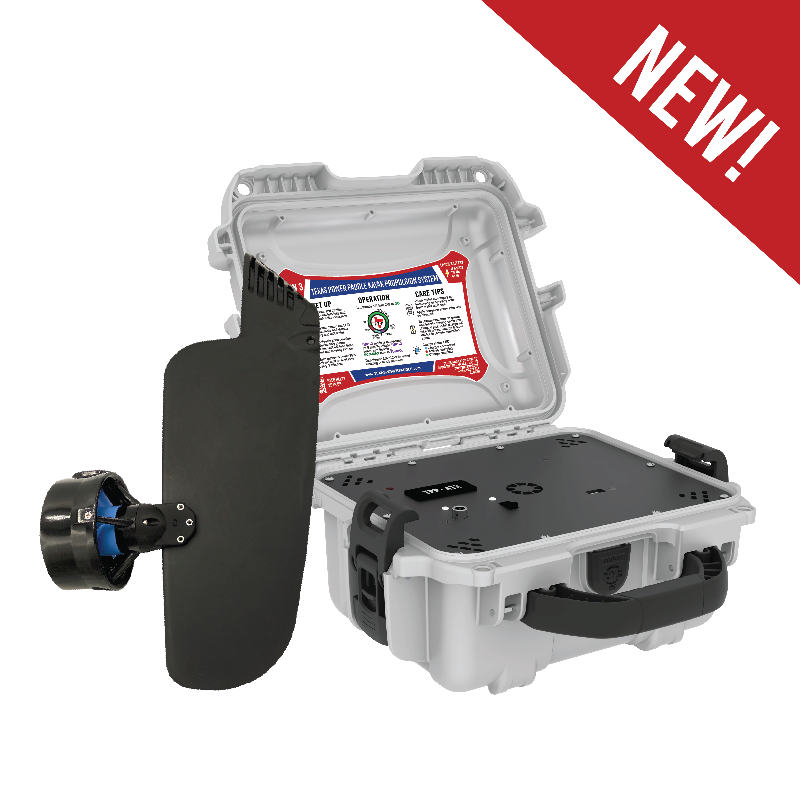 Gen 3 XL Universal Propulsion System for all Kayaks w/ steerable rudde ...